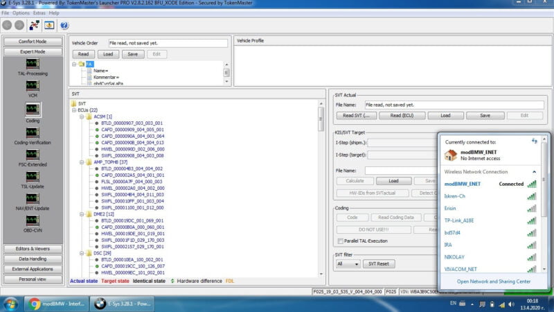 modBM WIFI ENET adapter - modBM modules