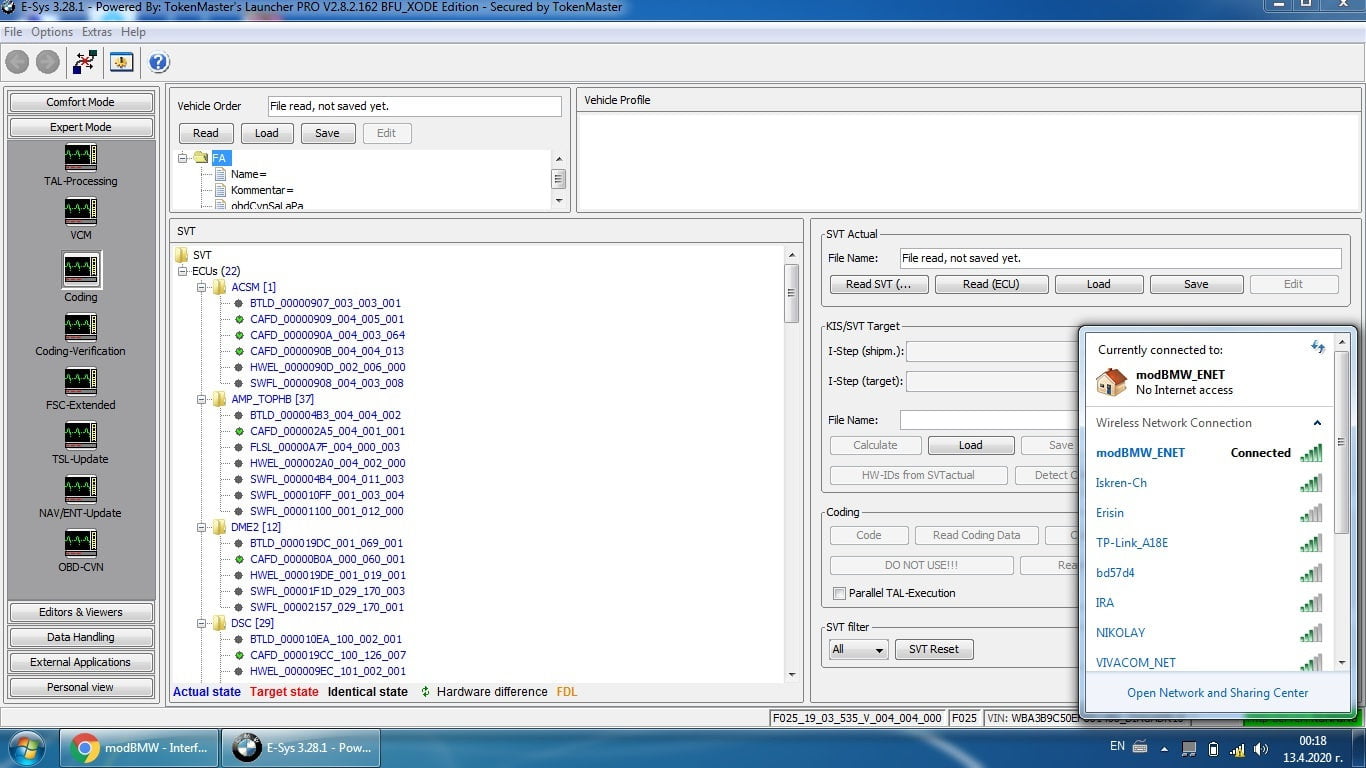 modBM WIFI ENET adapter - modBM modules